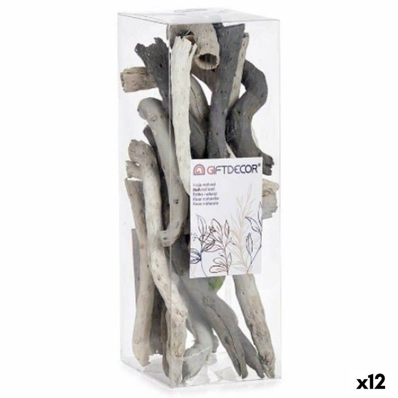 Bûche décorative Gris (12 Unités) | Leroy Merlin