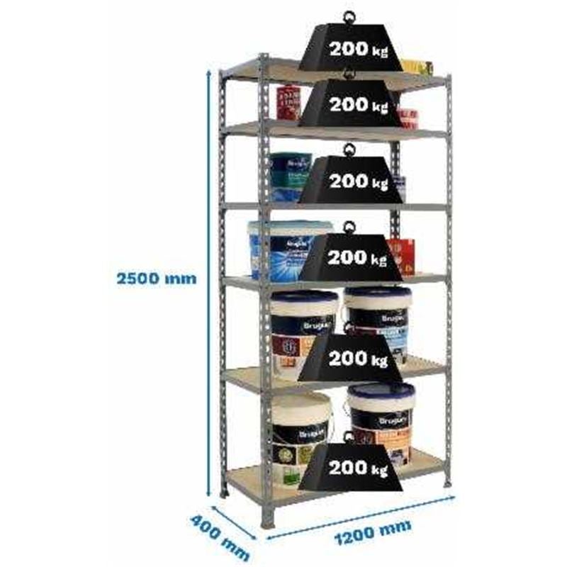 MADERCLICK MEGAPLUS 6/400 2500 GALVA/LEGNO | Leroy Merlin