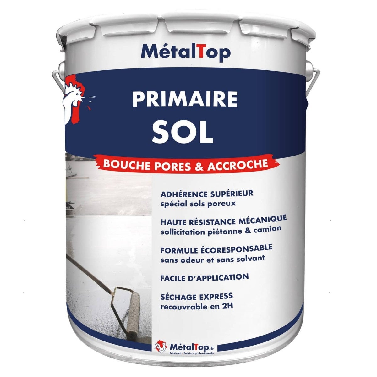 Primaire Sol - Metaltop - Incolore - RAL Incolore - Pot 20L | Leroy Merlin