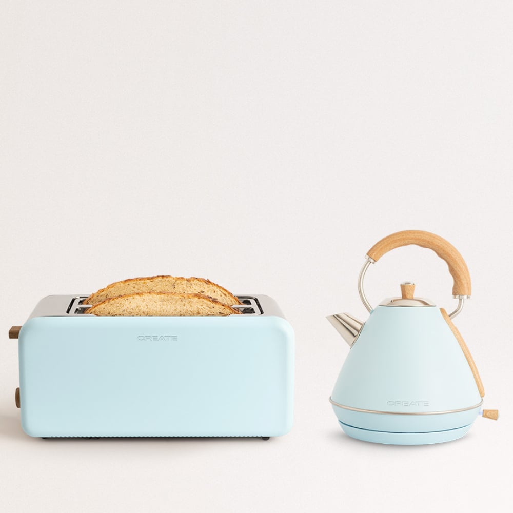 CREATE - Pack grille-pain TOAST RETRO + bouilloire KETTLE RETRO | Leroy ...