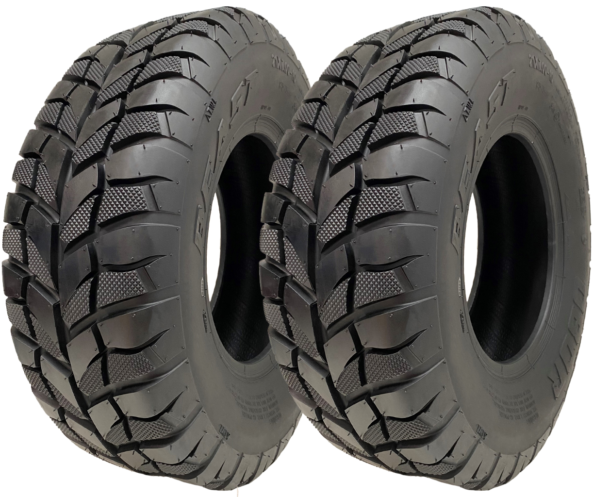 21x7.00-10 (175/75-10) OBOR Beast 6ply Front tubeless tyre Road Legal (Set of 2) | Leroy Merlin