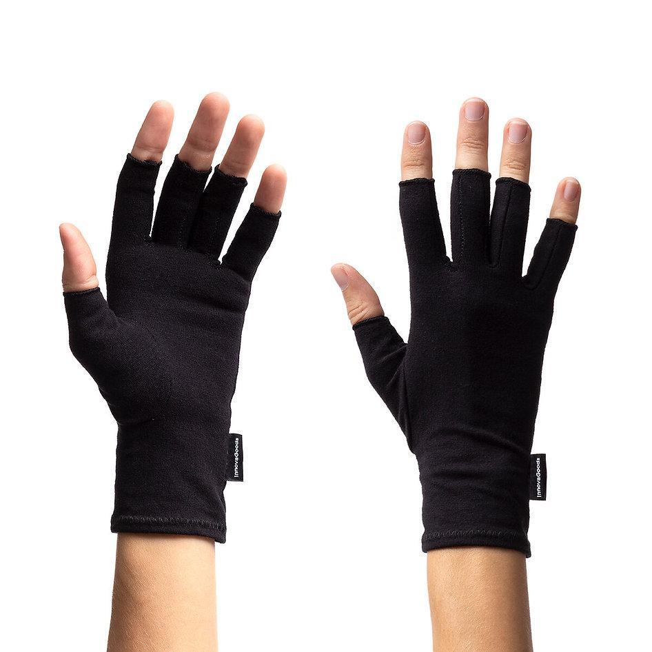 Gants de compression pour arthrite - Lot de 2 - Noir - Taille S | Leroy ...