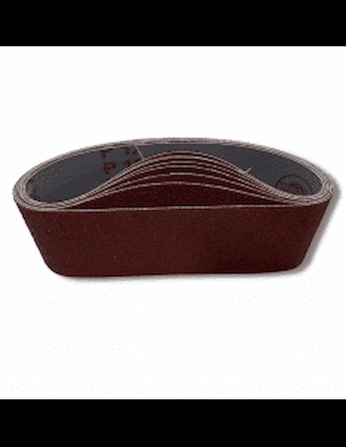 Bande Abrasive HSB 75x533 mm Grain P60 Oxyde d'Aluminium - Joint à ...