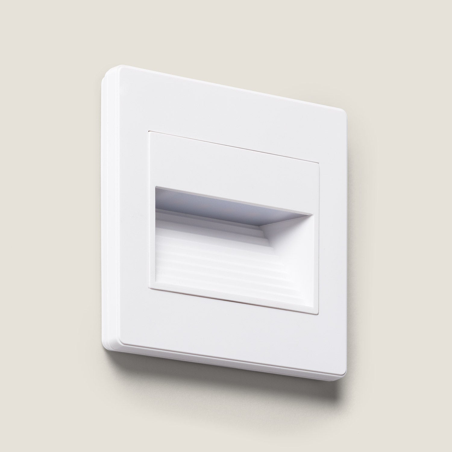 Ledkia - Baliza de Pared LED Empotrable Cuadrado Olite para Caja ...