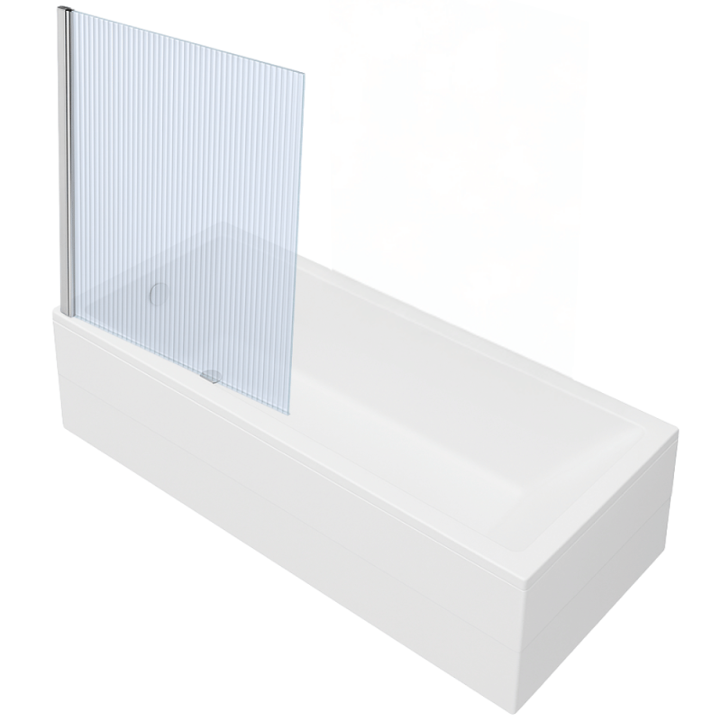 Baignoire rectangulaire VITRA Neon 170x75cm + Pare bain gauche AURYS ...