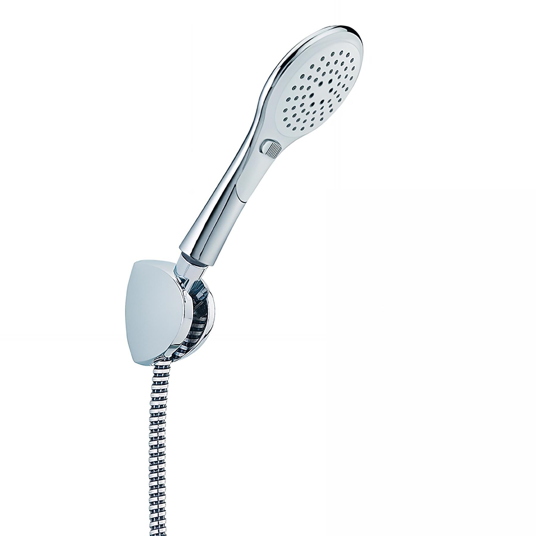 Kit douche 3 jets INOUIE, flexible PVC 1,50m, support mural 3 positions ...