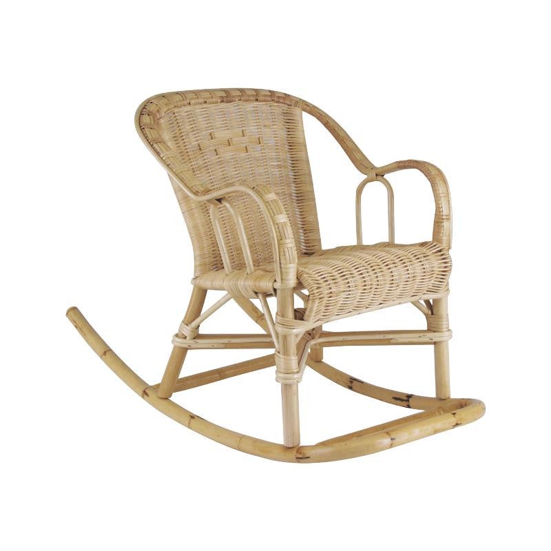 Rocking-chair enfant en rotin | Leroy Merlin
