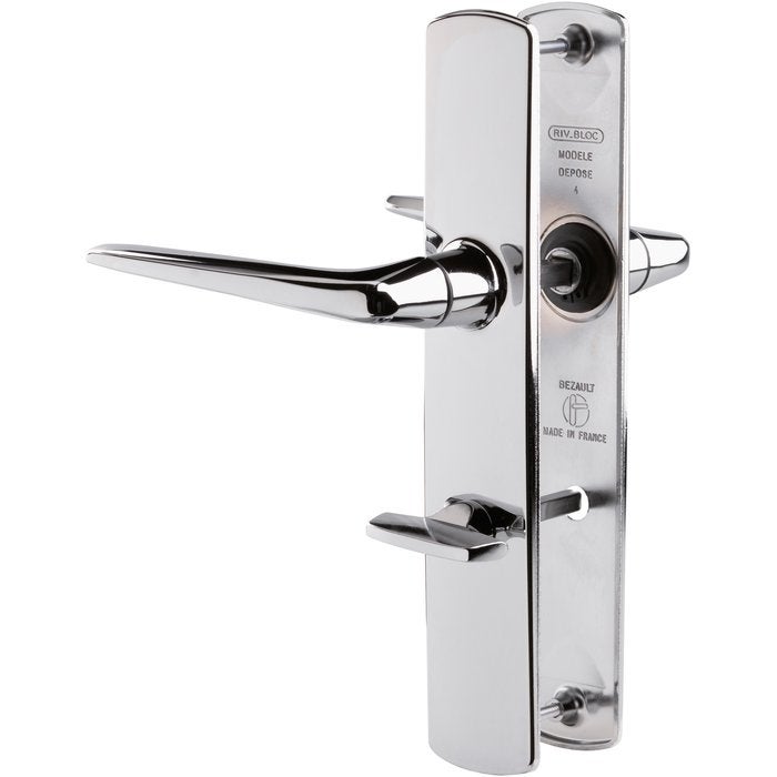 Juego de puertas BEZAULT - RIV BLOC - Caño de inodoro - Cromo - 62059 ...