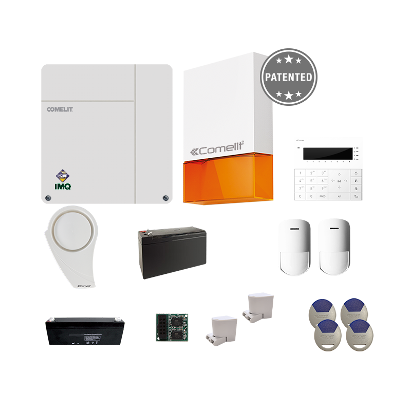 Kit anti-intrusion avec centrale VEDO10FR - COMELIT - KSV1021FR | Leroy ...