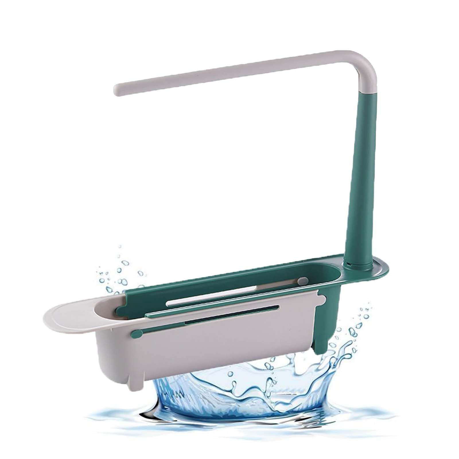 Porte Eponge Evier Cuisine 32-45CM Évolutif Support Eponge Evier ...