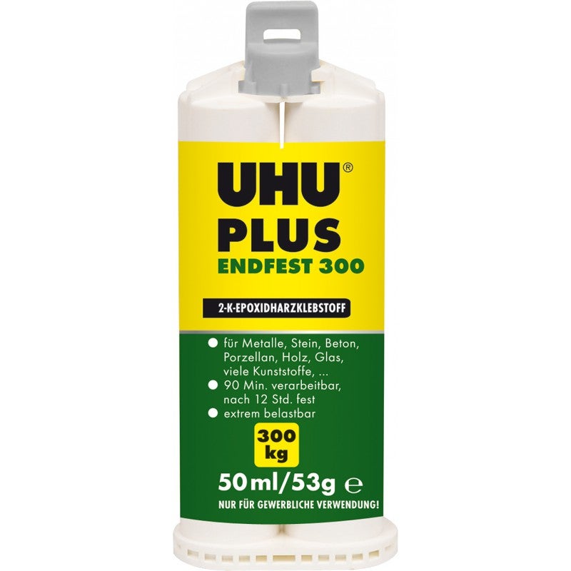 Adhesivo epoxi universal de dos componentes UHU, cartucho de 50 ml ...