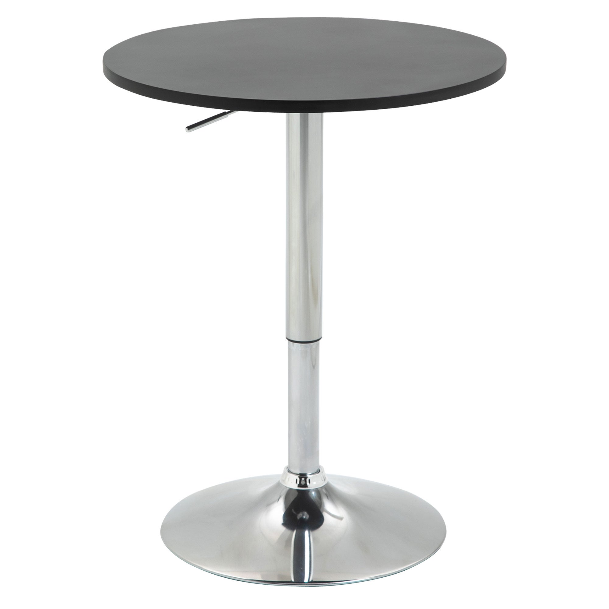 Mesa de Bar Regulable en Altura con Base Redonda y Antideslizante para ...