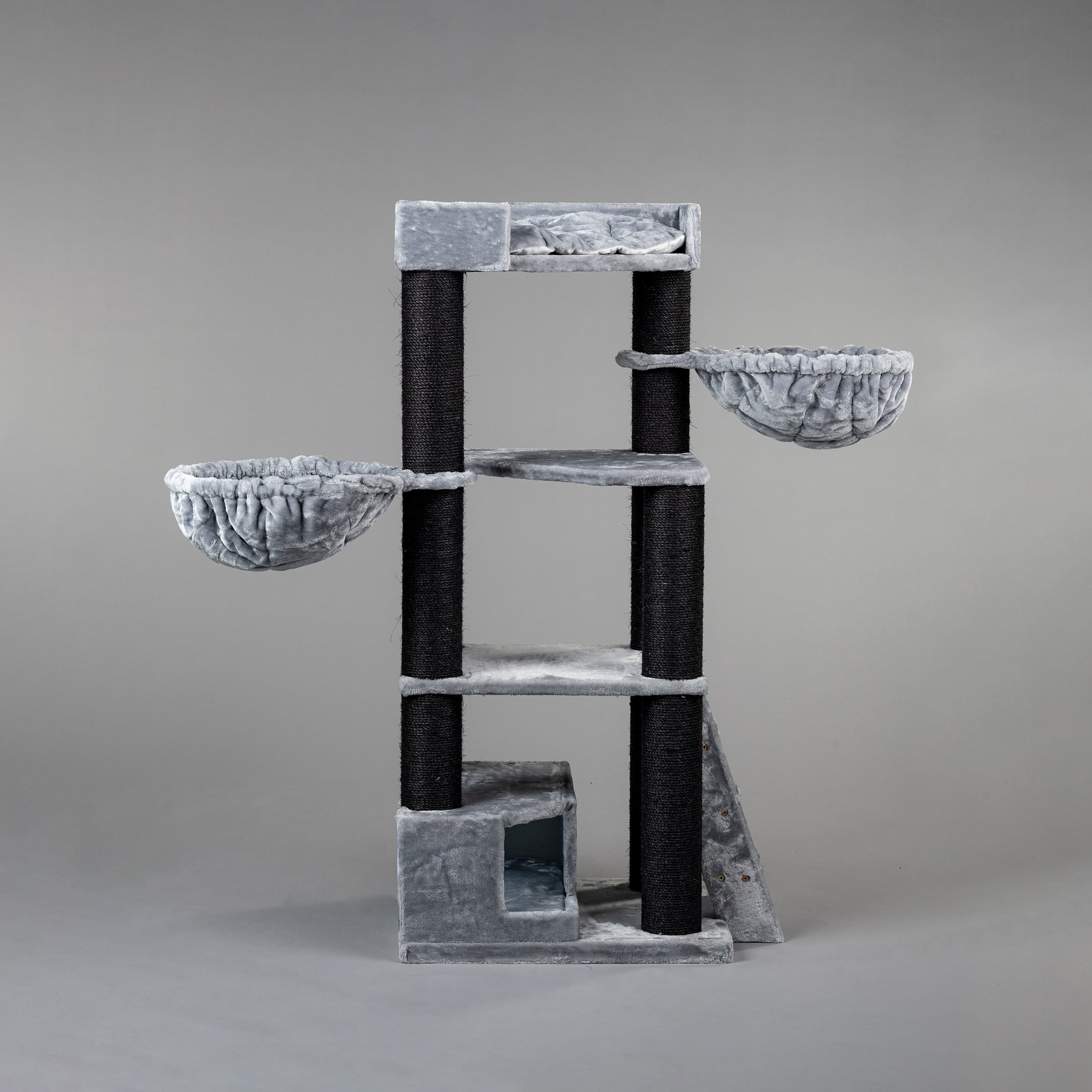 Arbre à chat Corner Coon Blackline (Gris Clair) | Leroy Merlin