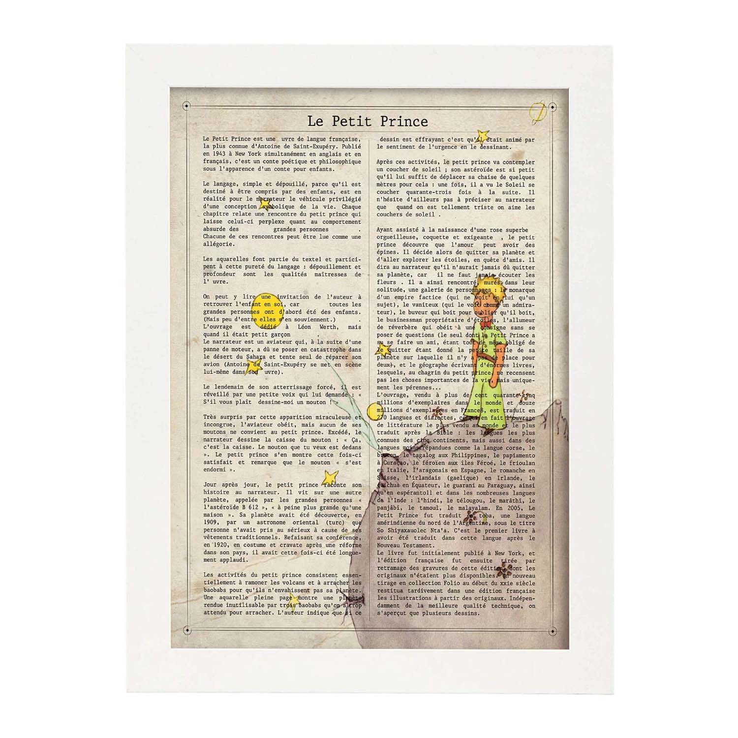 Poster Del Principito Para Ninos Pequenos. Lamina De Principito Portada ...