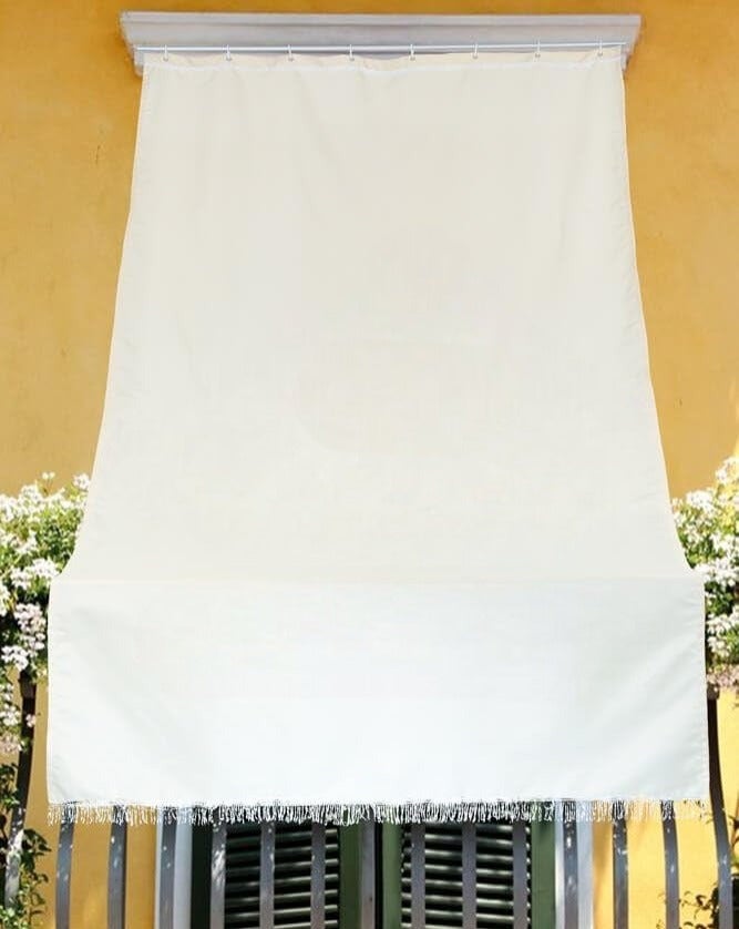 Store de balcon en polyester 140x250 cm - Couleur Vert - Taille 140x300 ...