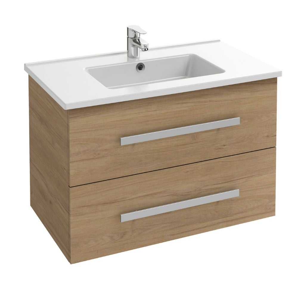 Mueble bajo lavabo Ola Up de roble 80 cm JACOB DELAFON | Leroy Merlin