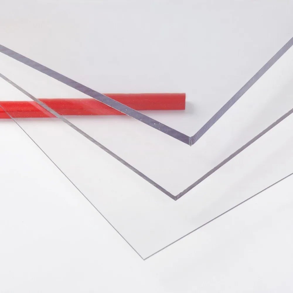 Hoja lámina de plástico resistente policarbonato transparente de 2mm (2 ...