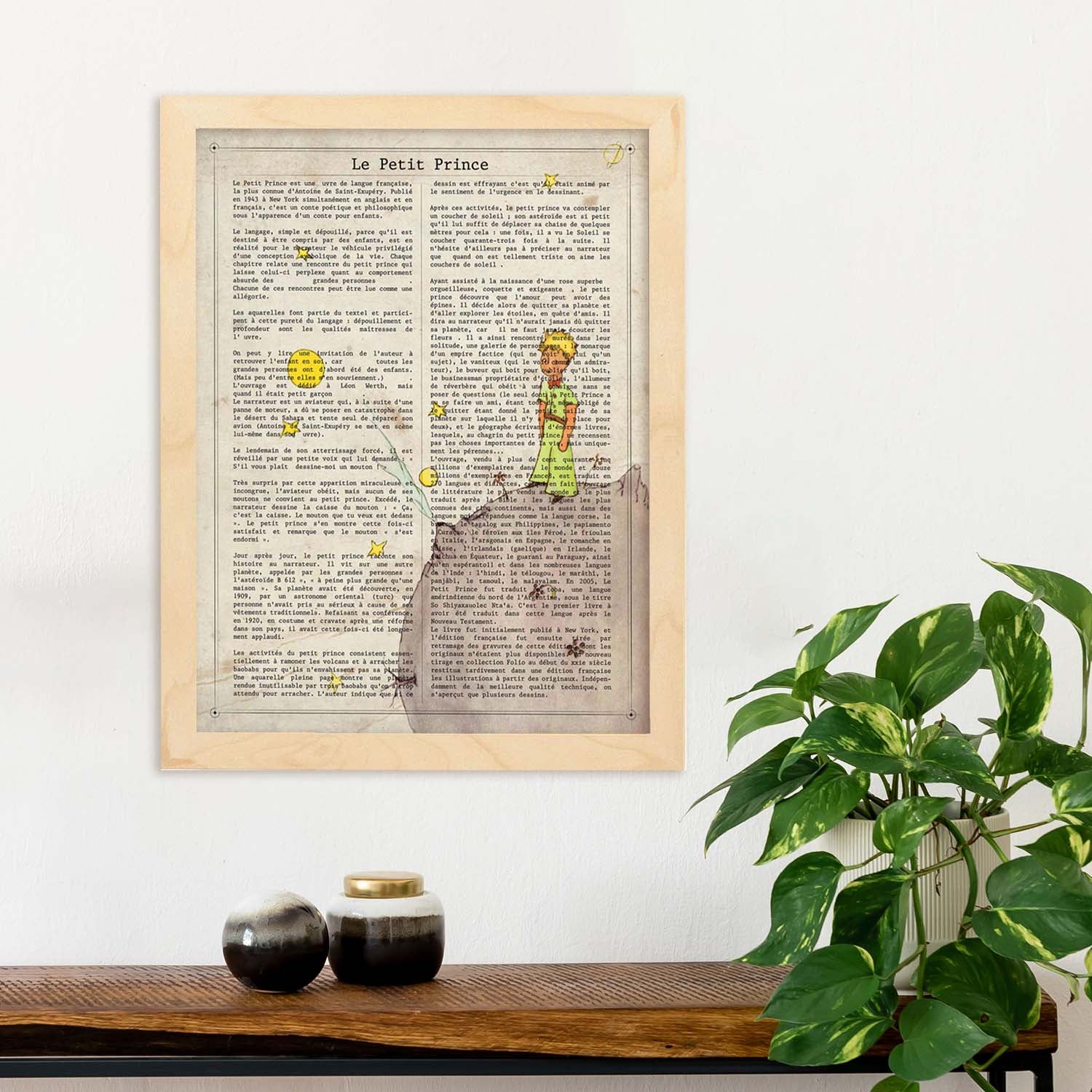 Poster Del Principito Para Niños Pequeños Lámina De Principito Portada ...