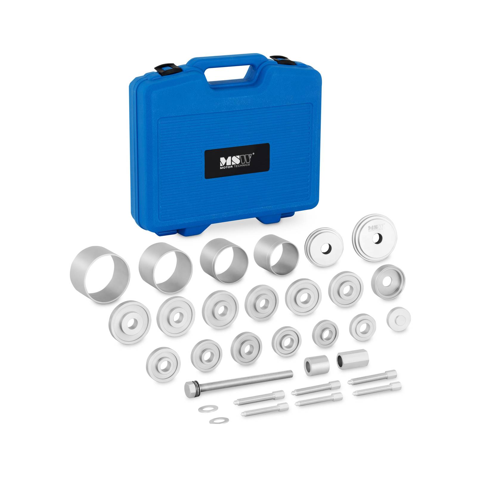 Coffret extracteur de roulement de roue - MSW - 28 pièces - Roulement ...