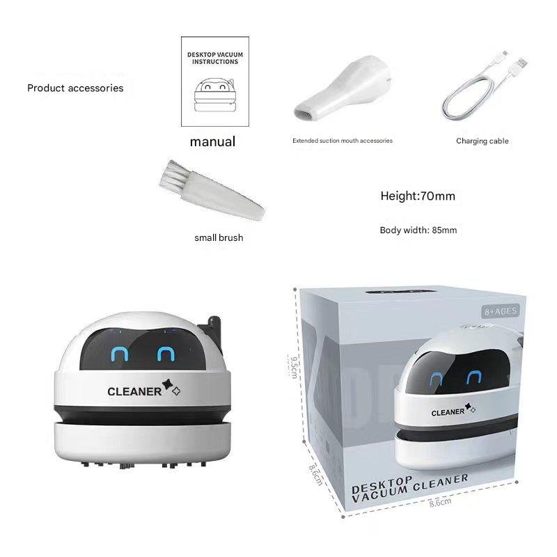 Nettoyeur de bureau, chargement USB électrique, aspirateur de bureau ...