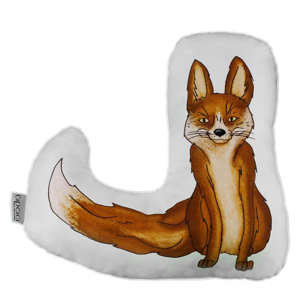 Coussin ludique Calidum Le Renard 33x36cm Multicolore | Leroy Merlin