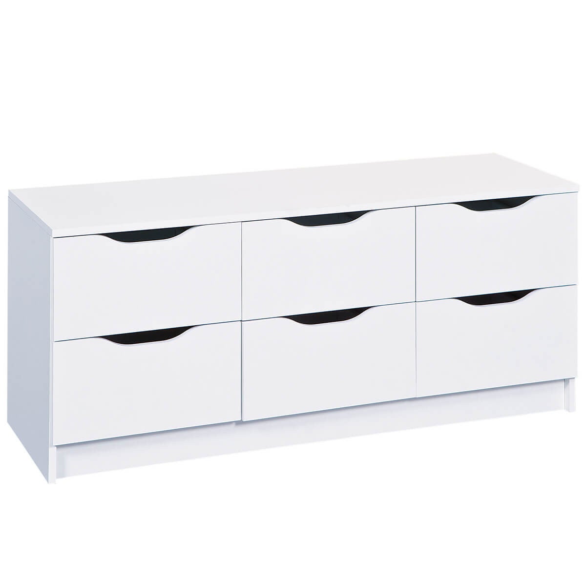 JENNY BLANC - Commode 6 Tiroirs | Leroy Merlin
