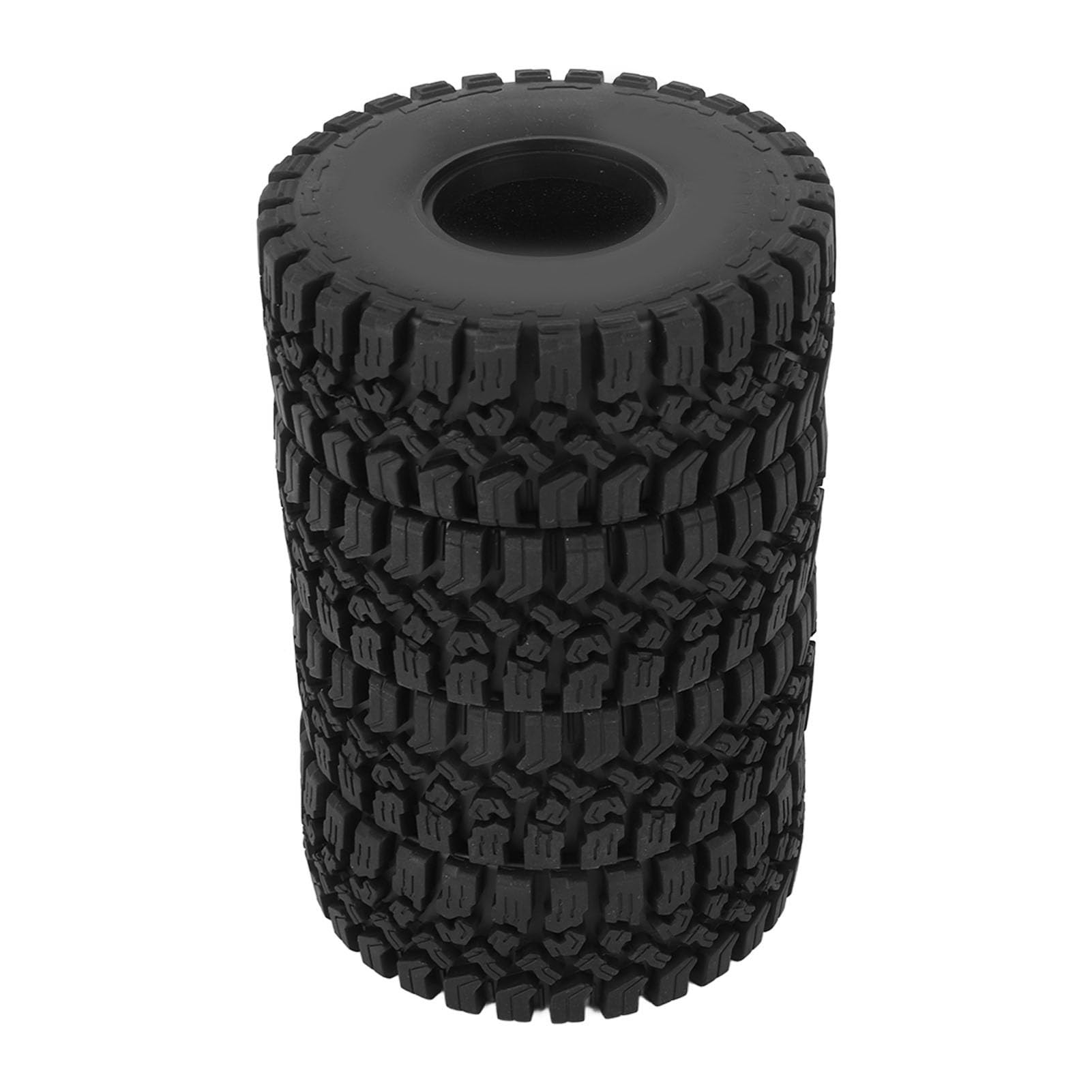4 Pièces Pneus Sur Chenilles Rc Pour Scx10 1 9 Pouces Moyeu De Roue En