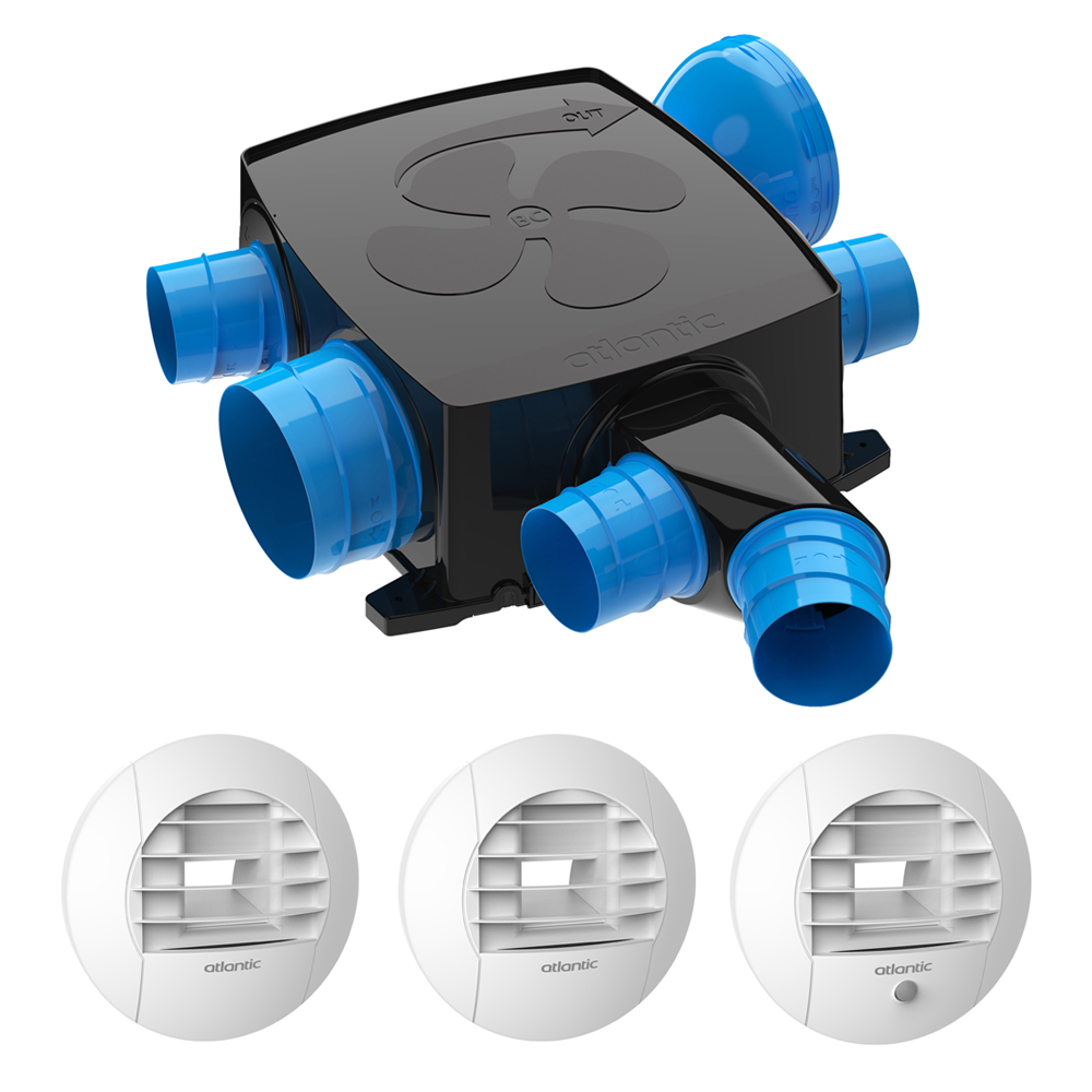 Kit VMC simple flux hygroréglable - Hygrocosy BC Flex + - 412278 ...