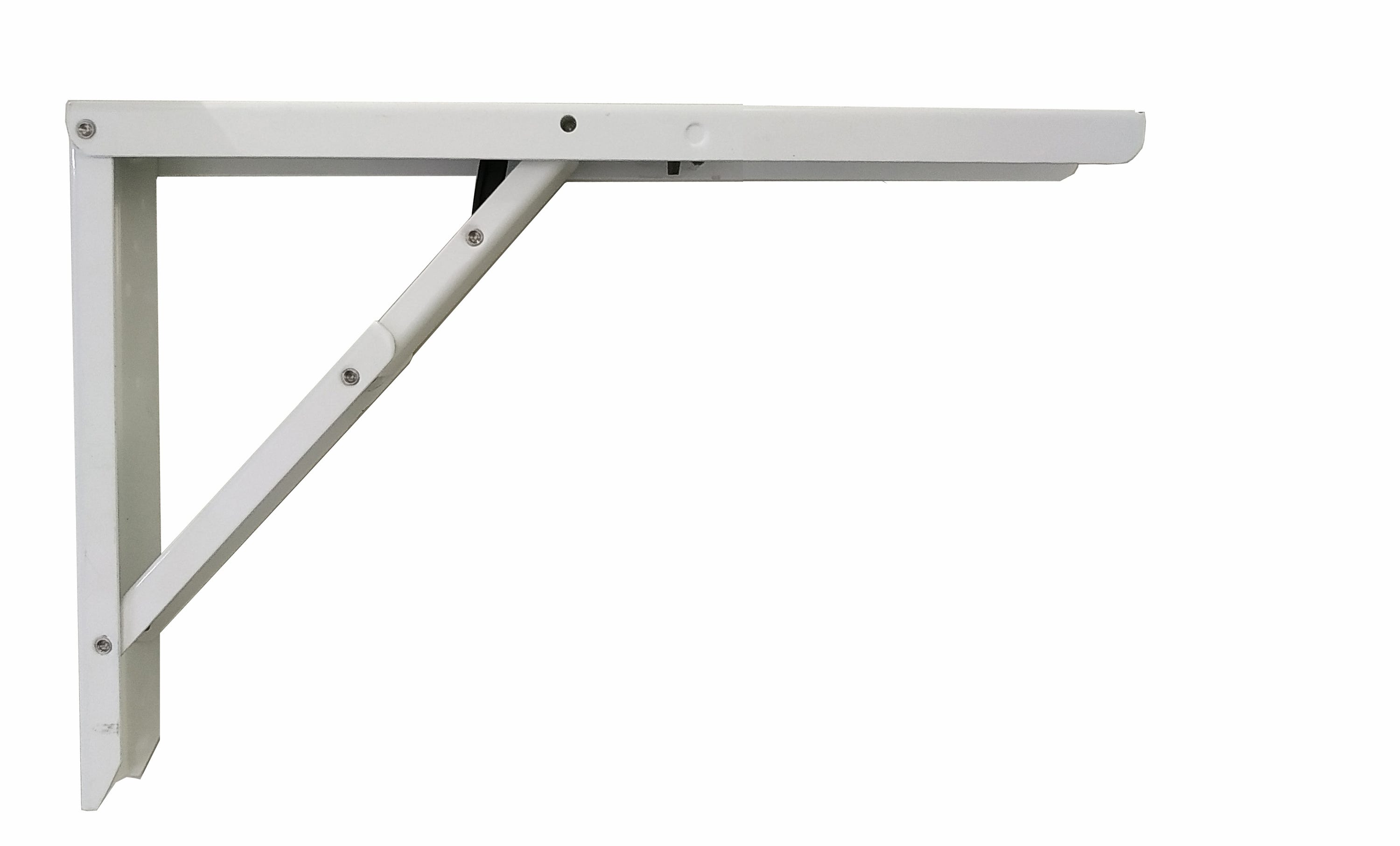 Équerre rabattable PRO Blanc Epoxy H. 30 x L. 40 cm | Leroy Merlin