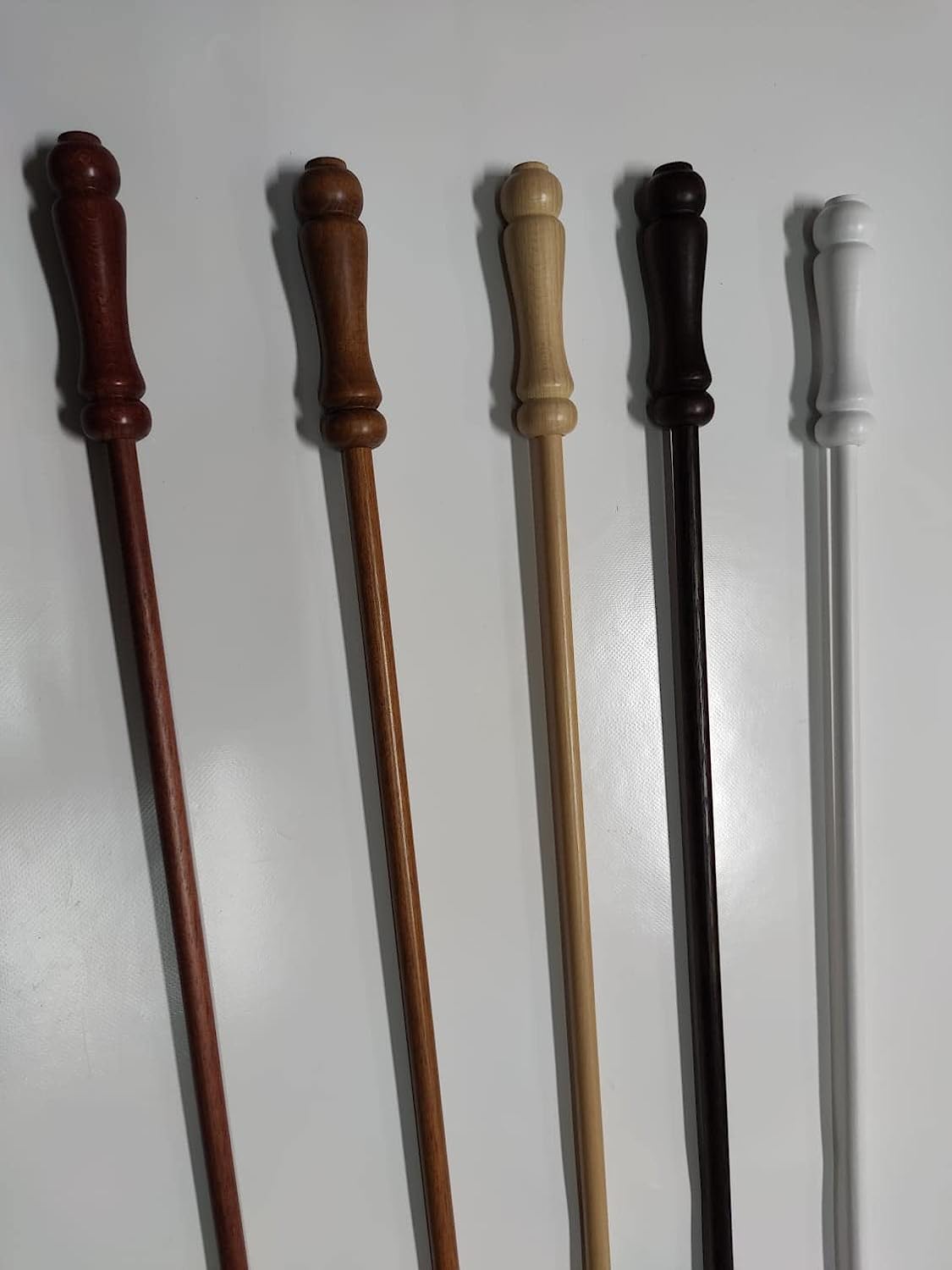 Tringle à rideaux en bois naturel 125cm, diamètre 1cm - Idéal pour ...