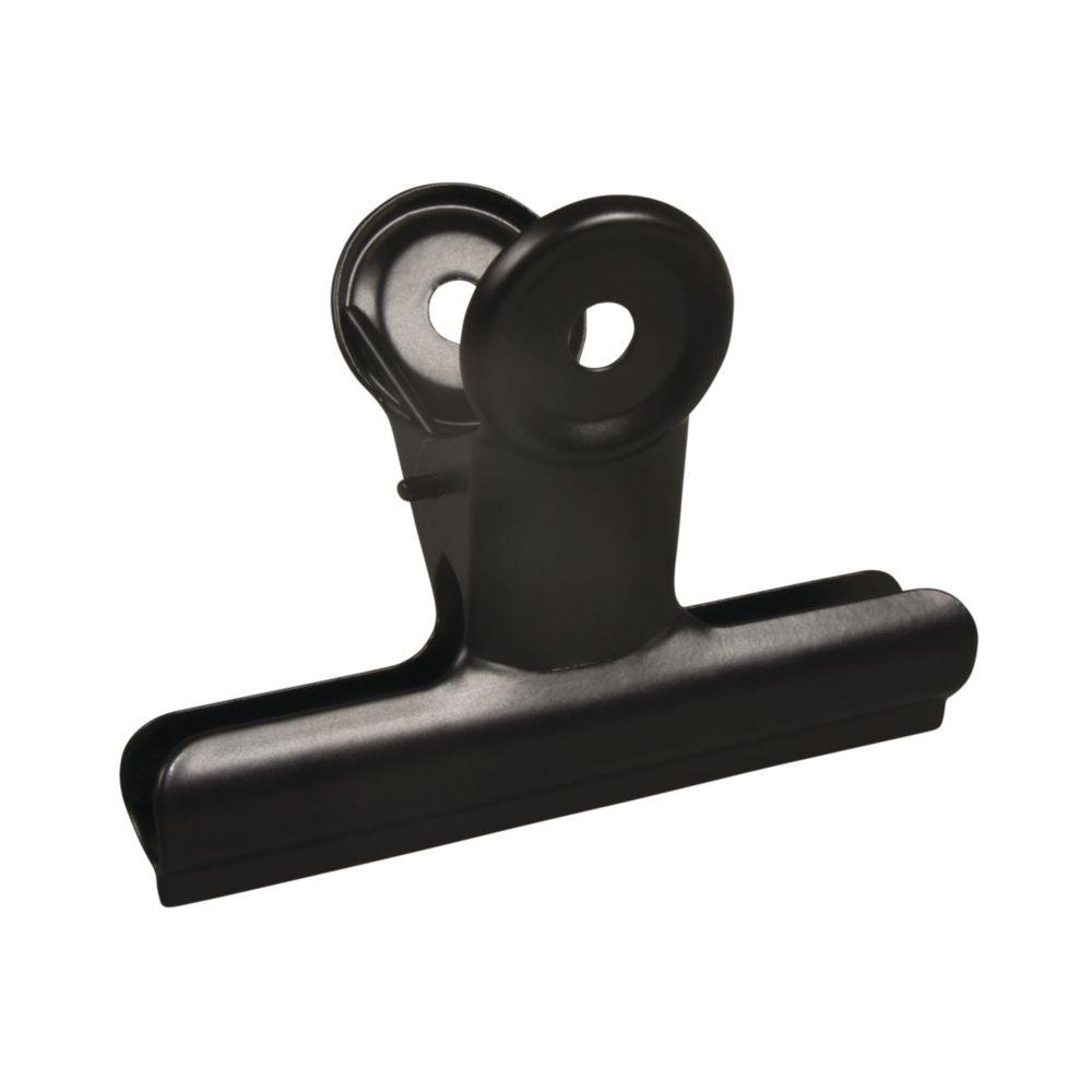 Pince double clip en métal noir pour organiseur mural 9 x 7 x 4 cm ...