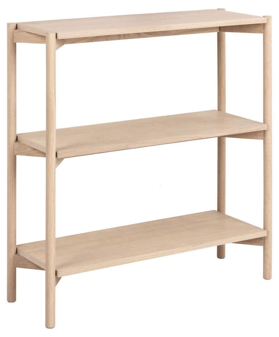 Estantería Oakland 962, Abierta sin pared trasera, MDF, Chapa de madera ...