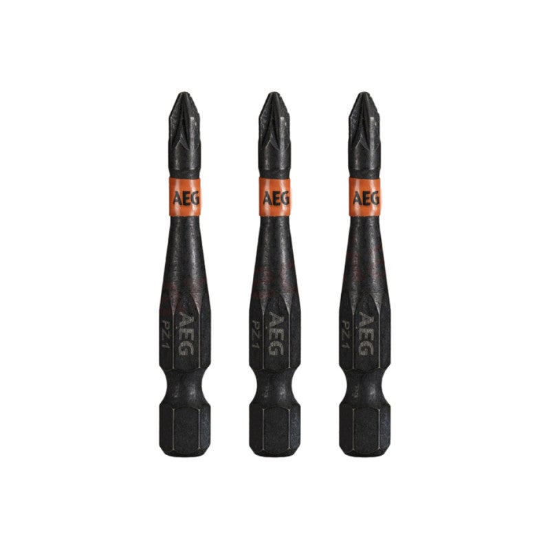 Punta de impacto PZ1 50mm - 3uds AEG Ref.4932479183 | Leroy Merlin