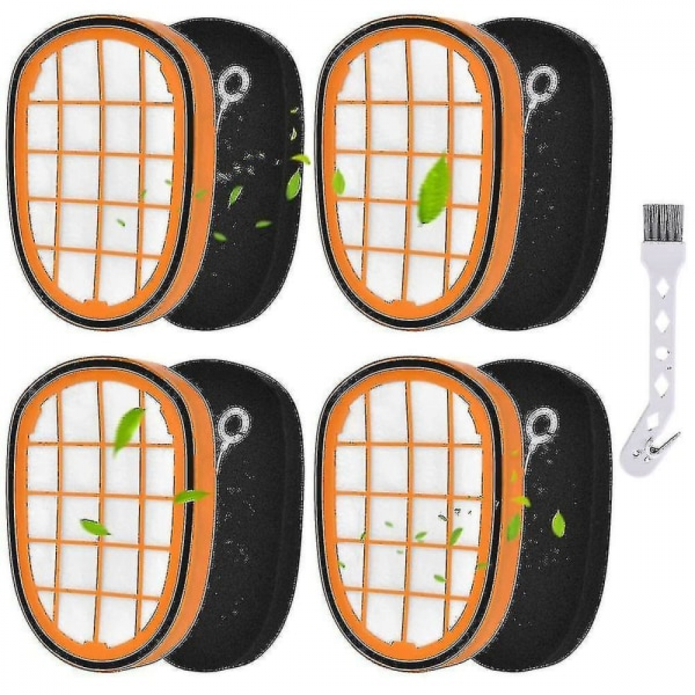 Paquet de 4 filtres pour ordinateur de poche Philips Speedpro Max Aqua ...