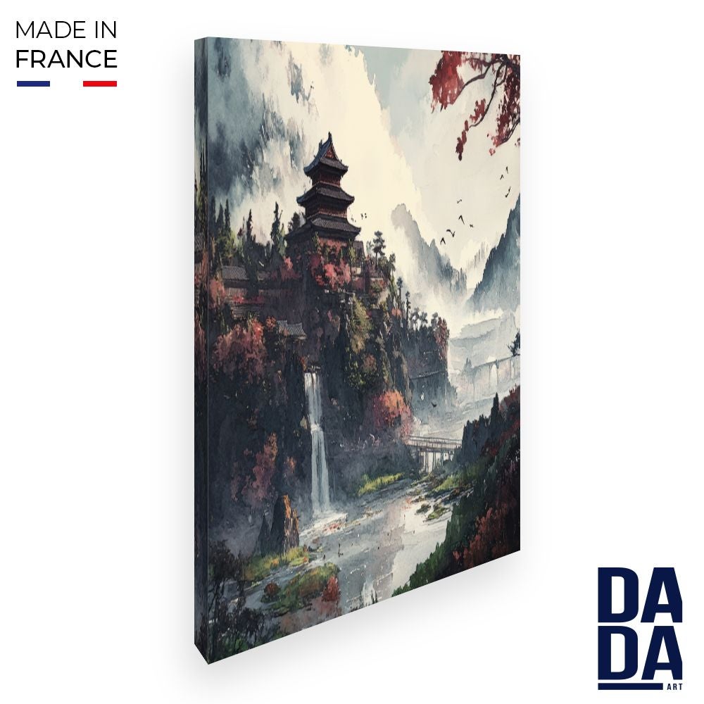 Toile murale Paysage serein / 100x140cm / Fabriqué en France ...