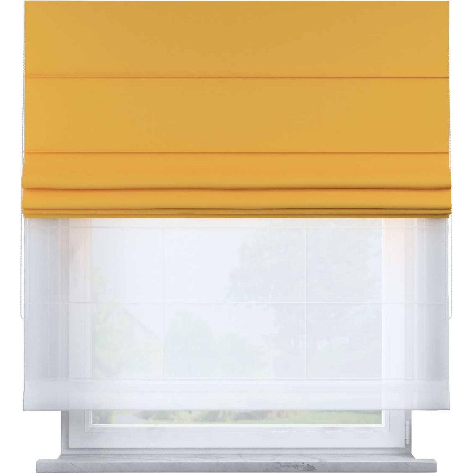 Store Duo Happiness 130 x 170 cm Jaune Ensoleillé | Leroy Merlin