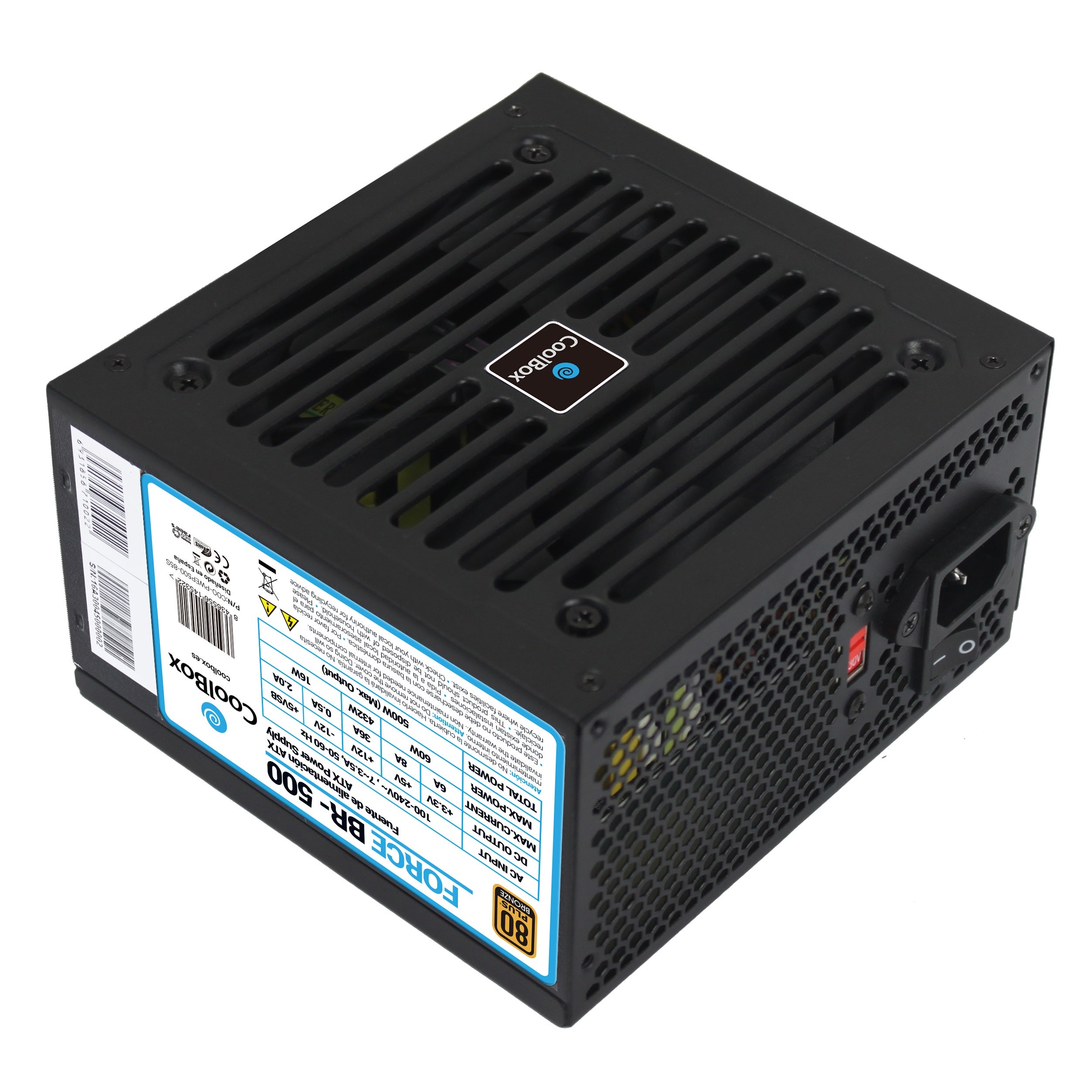 Alimentation coolbox atx force br - 500w | Leroy Merlin