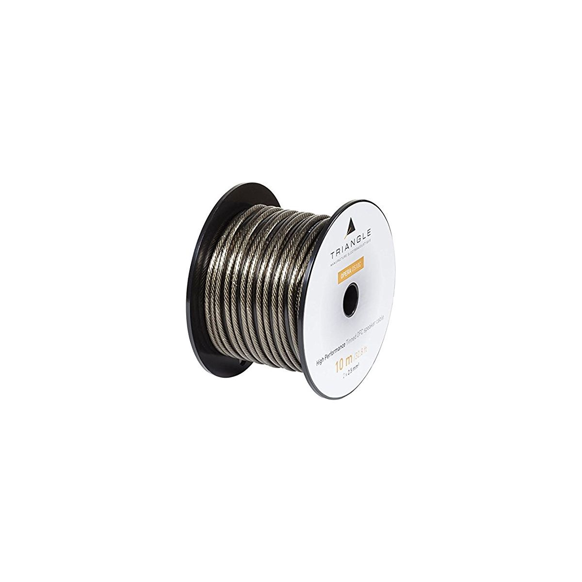Câble enceinte TRIANGLE OPERA - Bobine de 10M | Leroy Merlin