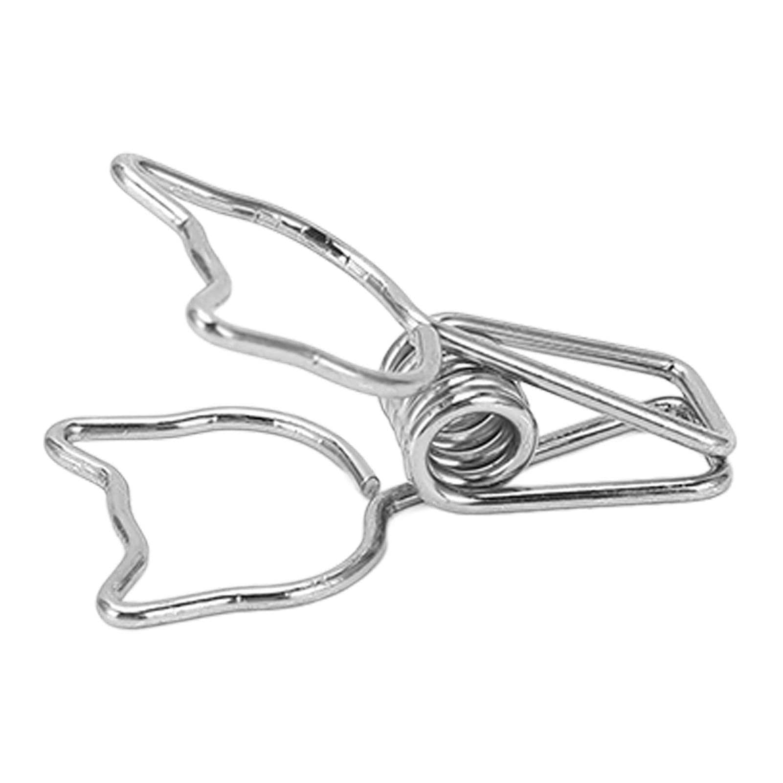 Lot de 100 pinces à papier multi-usages en fil métallique, pinces à ...