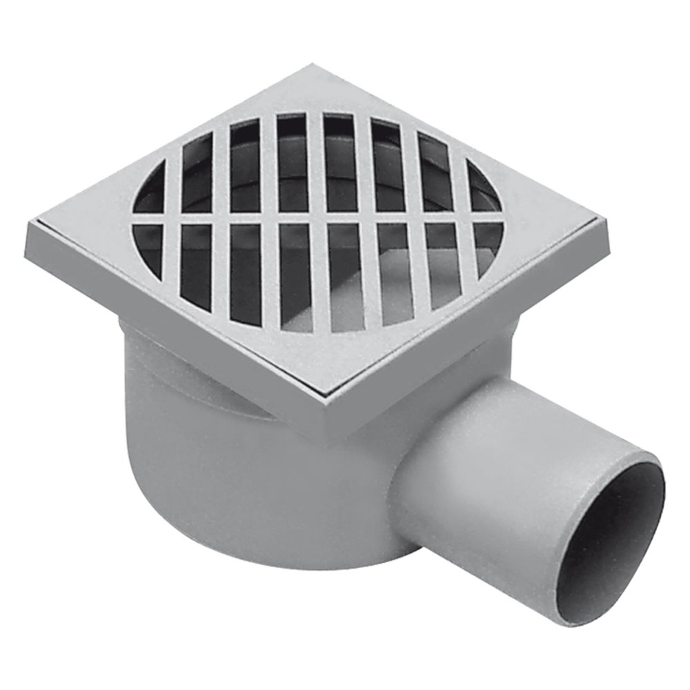 REGARD DE SIPHON 15 x 15 x h.7 cm - Ø sortie latérale 50 mm | Leroy Merlin