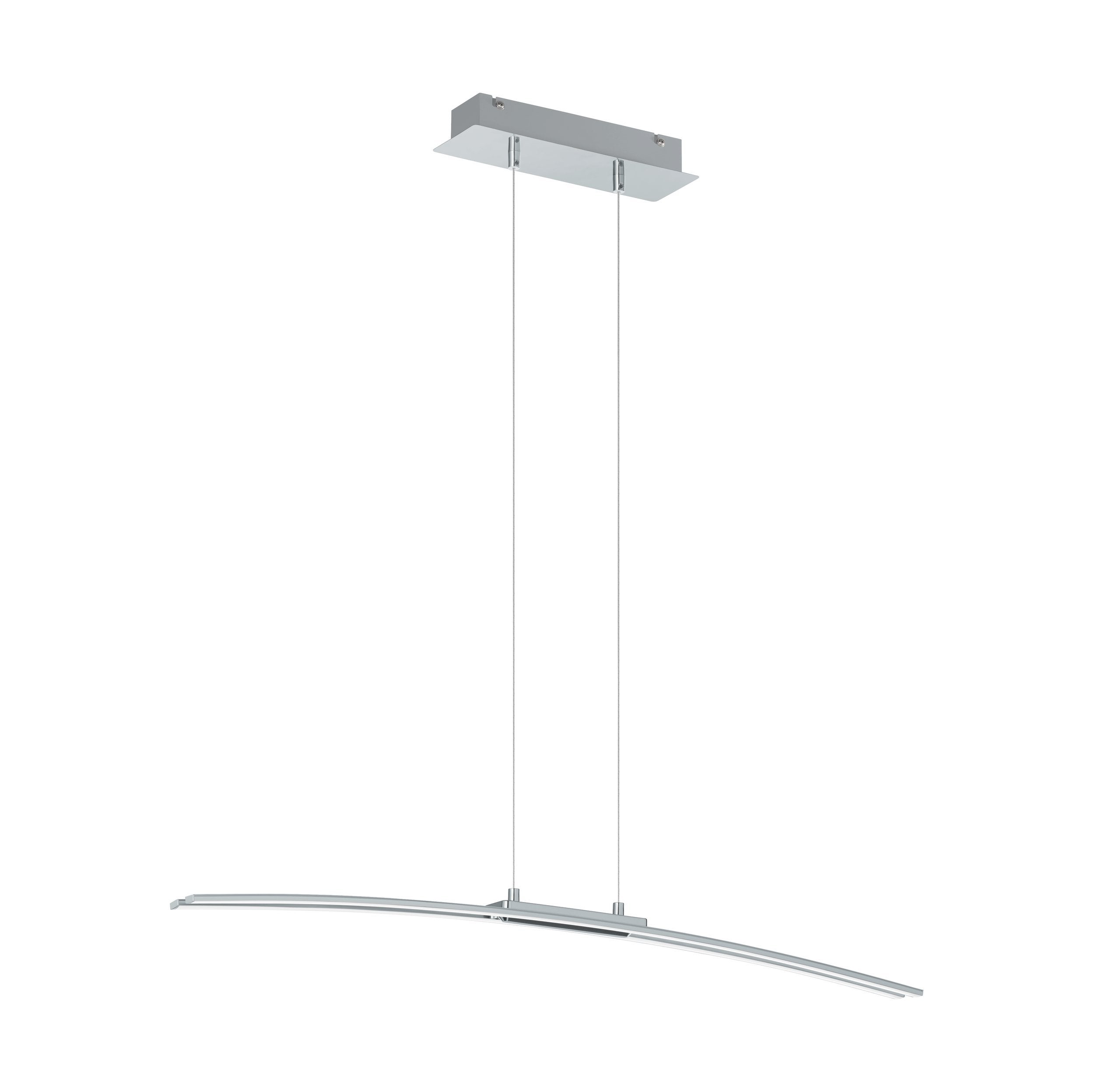 Lámpara Colgante LED Eglo Lasana Cromo Luz Cálida 30W | Leroy Merlin