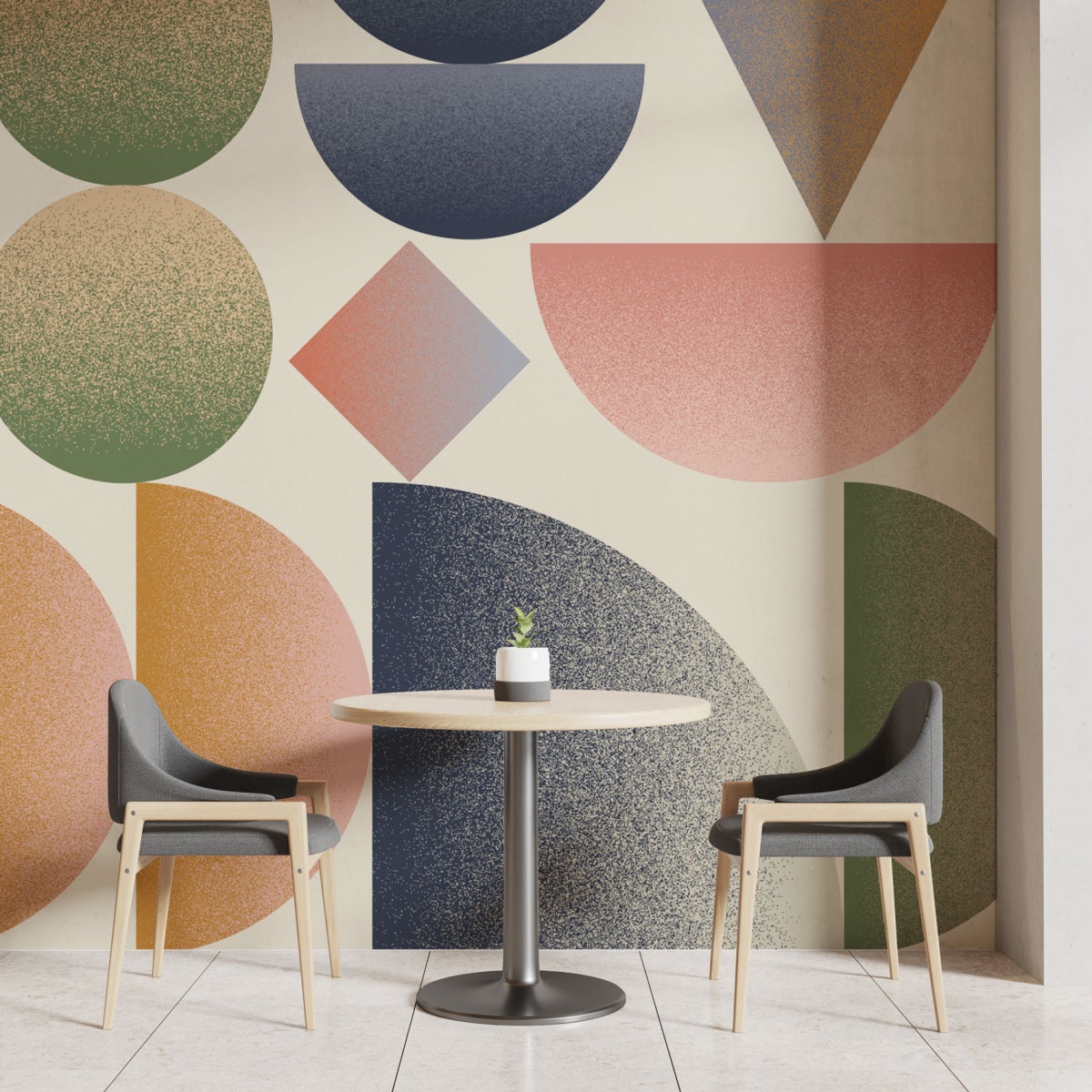 Carta da parati panoramica geometrici, Colori 300 x 250cm | Leroy Merlin