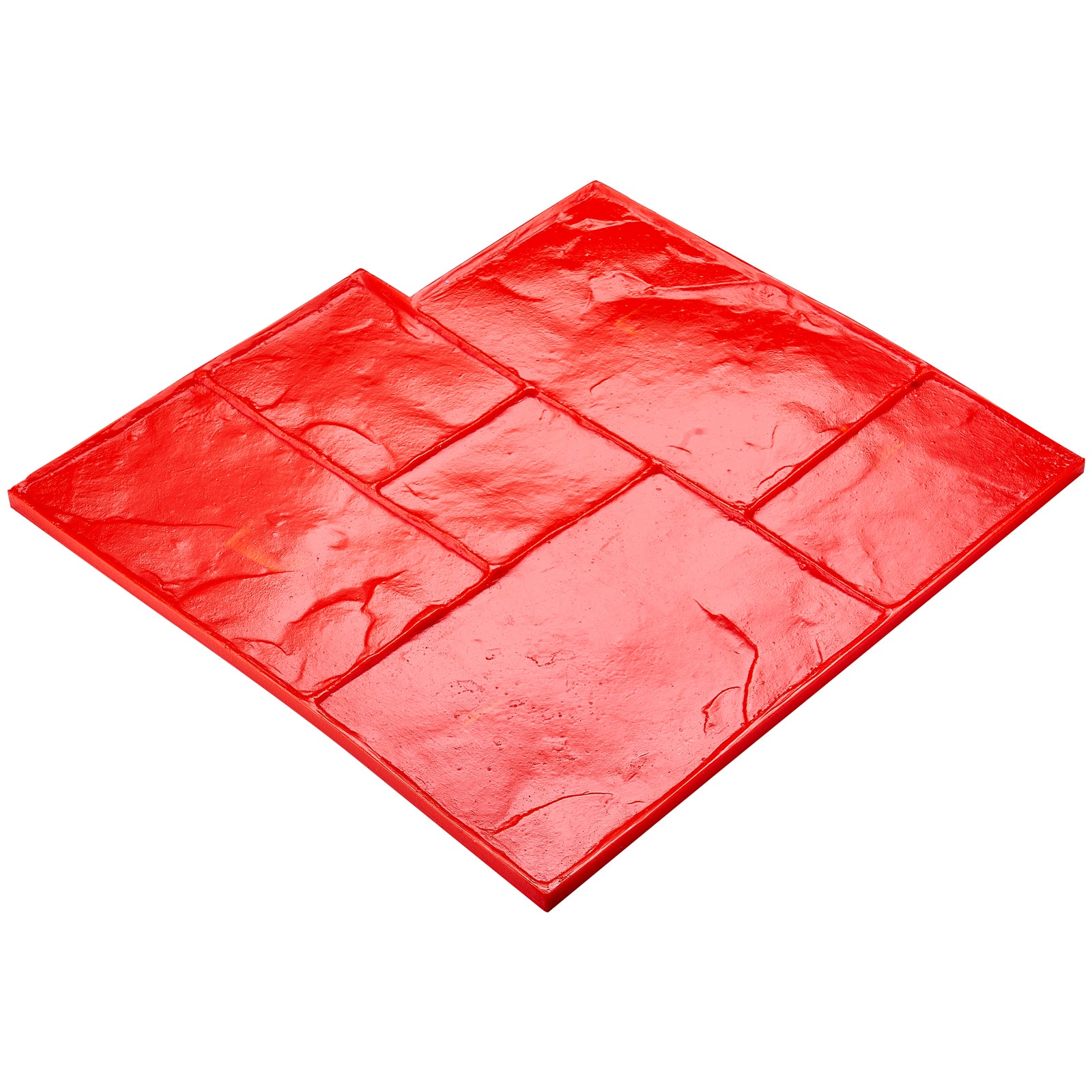 Tapis de tampons béton,SucceBuy 61 x 61 cm,peau texturée polyuréthane ...
