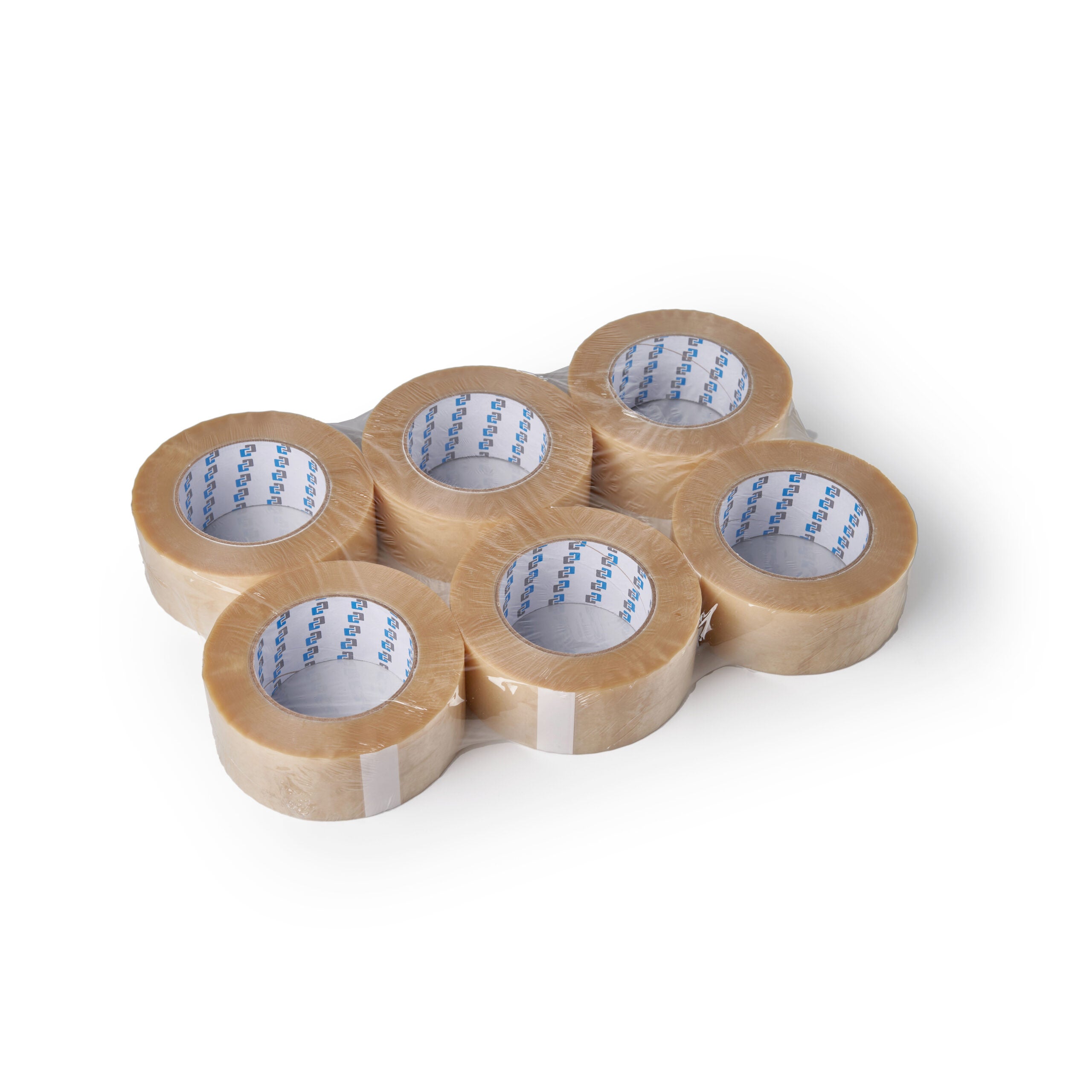 Pack de 6 Rollos de Precinto de PVC Transparente 48mm x 132m | Leroy Merlin