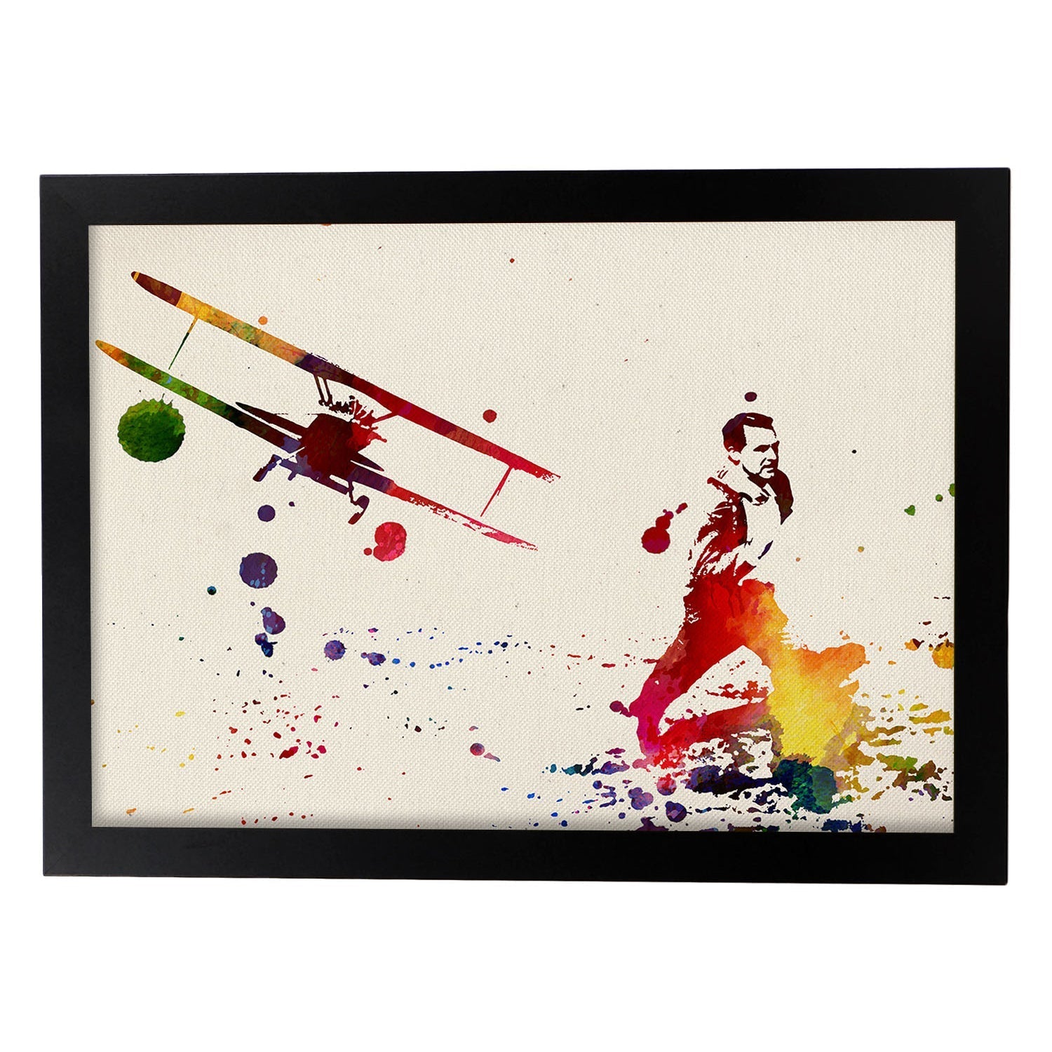 Affiche De La Mort Sur Les Talons Avec Conception Aquarelle. Mélange De Feuilles Avec Style ...