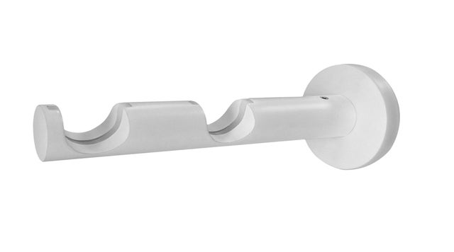 Support double tringle à rideau au meilleur prix | Leroy Merlin