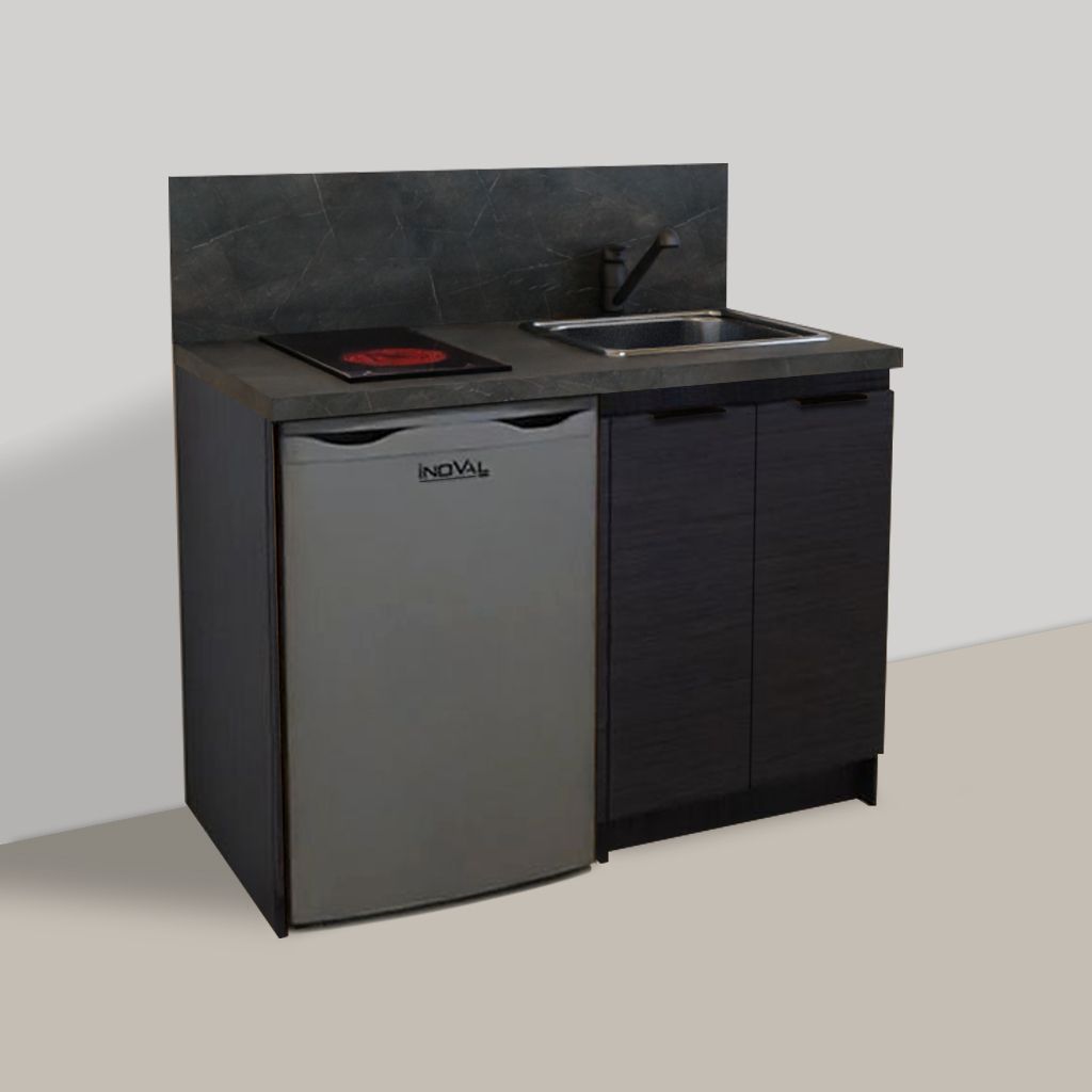 PACK COMPLET KITCHENETTE VULCANO 120cm + ELECTRO | Leroy Merlin