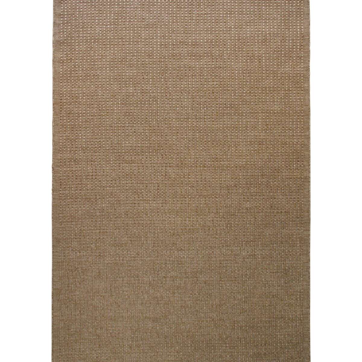 Tapis salon aspect jute motif damier beige 120x160 | Leroy Merlin