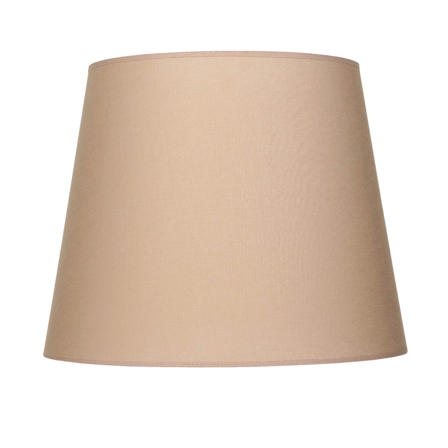 Abat-jour pour lampadaire E27 Ø38cm en cappuccino en tissu Abat-jour de ...