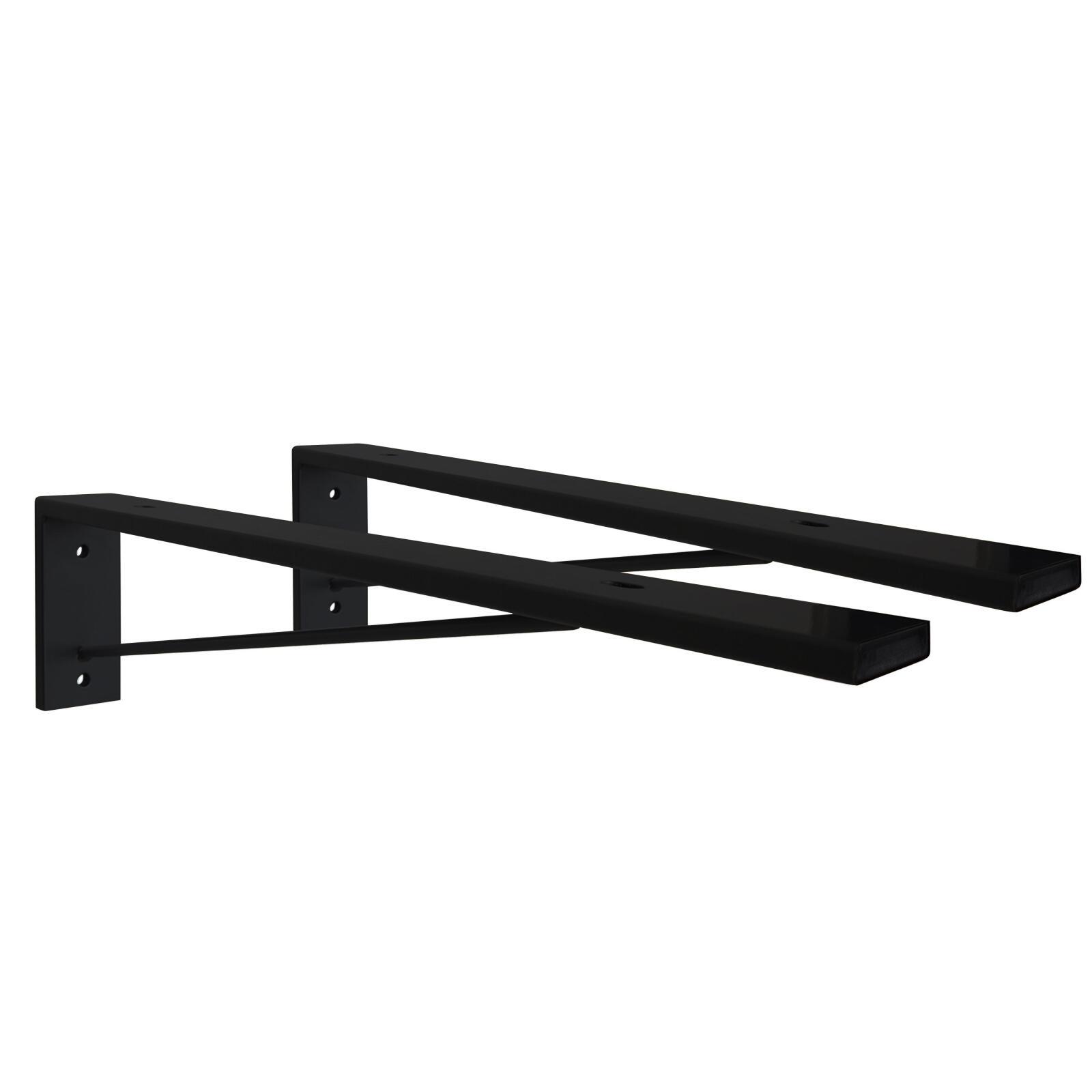 Lot de 2 équerres de fixation invisible pour plan de travail | Leroy Merlin